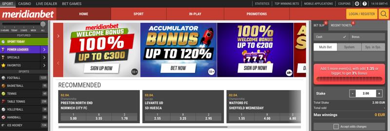 Meridianbet Tanzania ★ App Download, Bonuses and Register